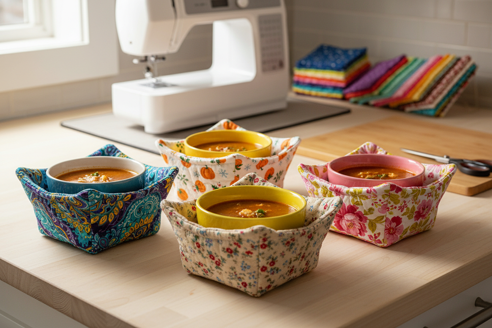 5 Stunning Fabric Choices That Will Make Your Microwave Bowl Cozies Pop ...