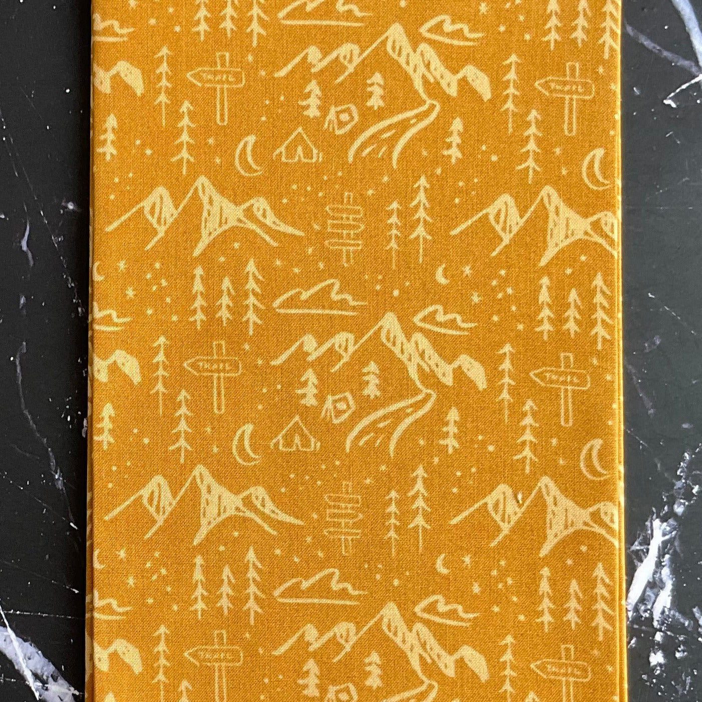 Albion by Amy Smart : Mountains Gold – Modern Quilt Co.