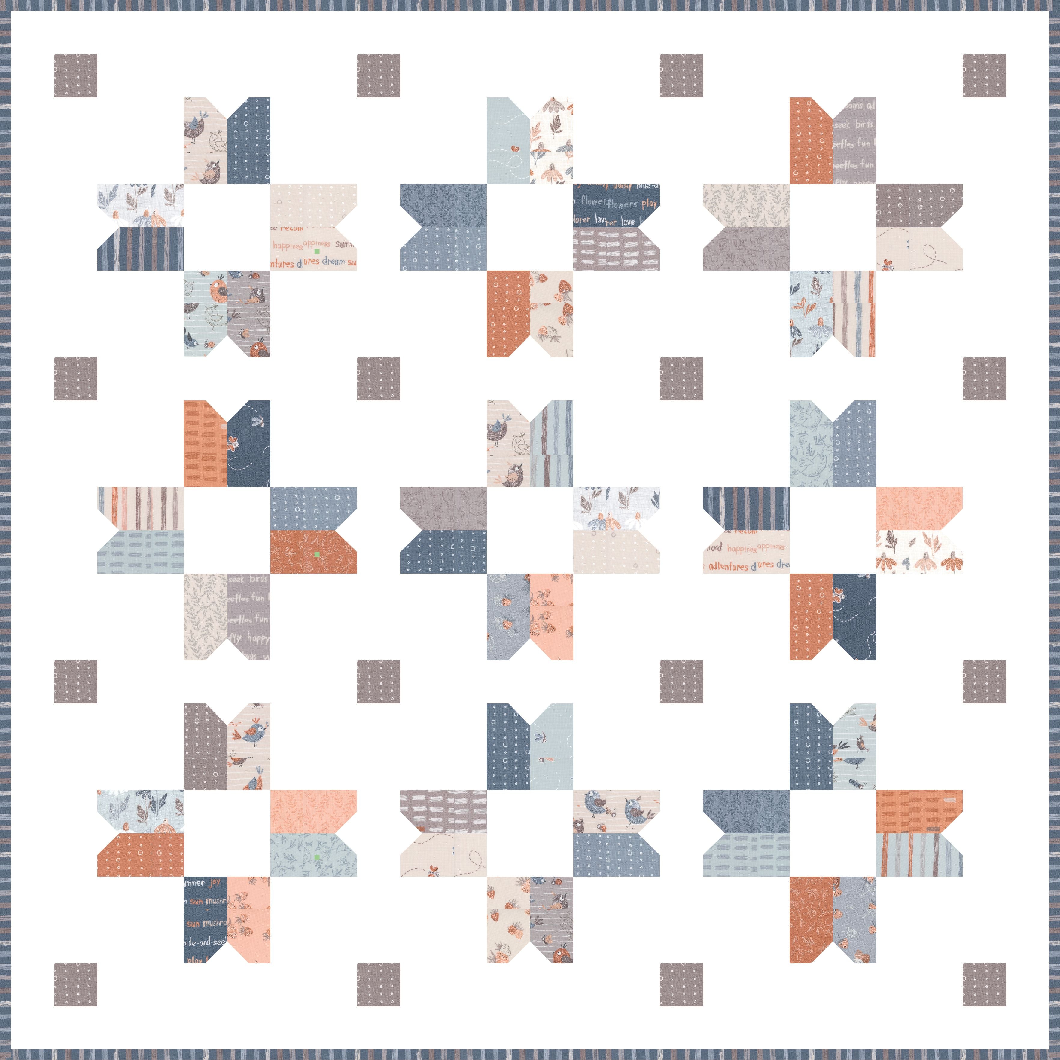 Chirp by Elena Amo - Judson Quilt Kit – Modern Quilt Co.