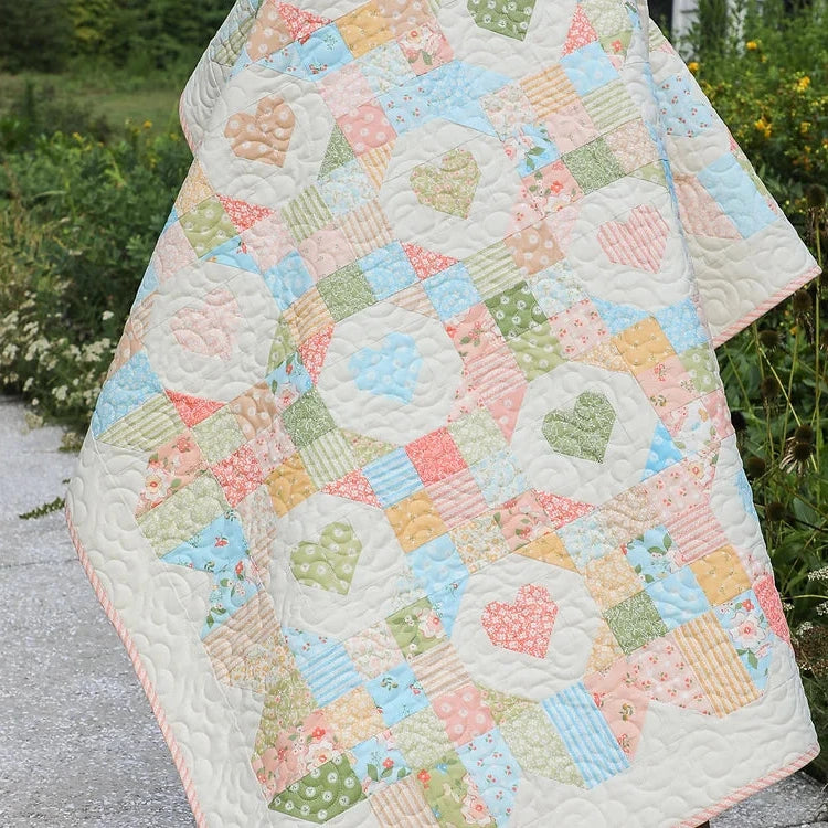 Dainty Meadow by My Sew Quilty Life - Sew Smitten Quilt Kit – Modern ...