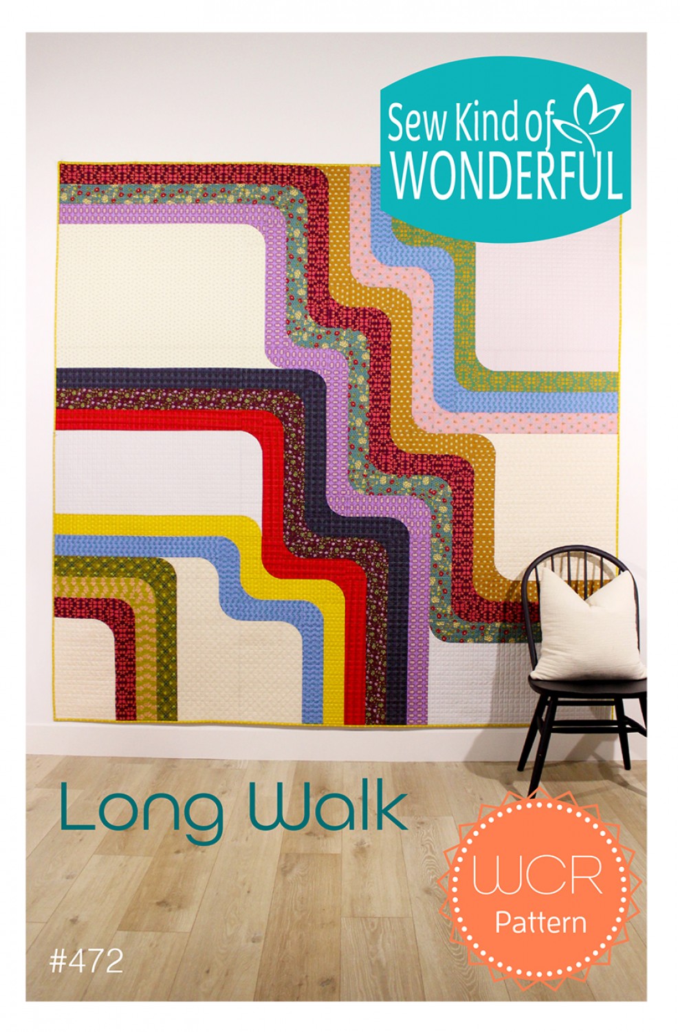 Long Walk Quilt Pattern by Sew Kind of Wonderful – Modern Quilt Co.
