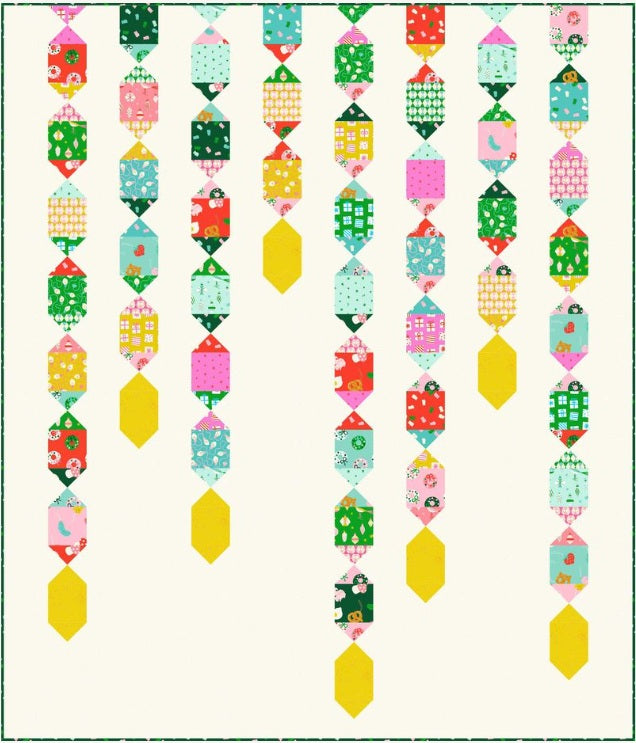 Merry Happy by Kimberly Kight : String Lights Quilt Kit – Modern Quilt Co.