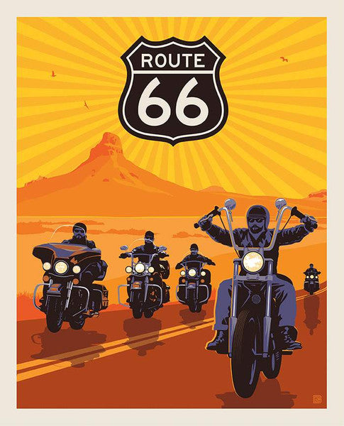 Route 66 Panel by Anderson Design Group – Modern Quilt Co.