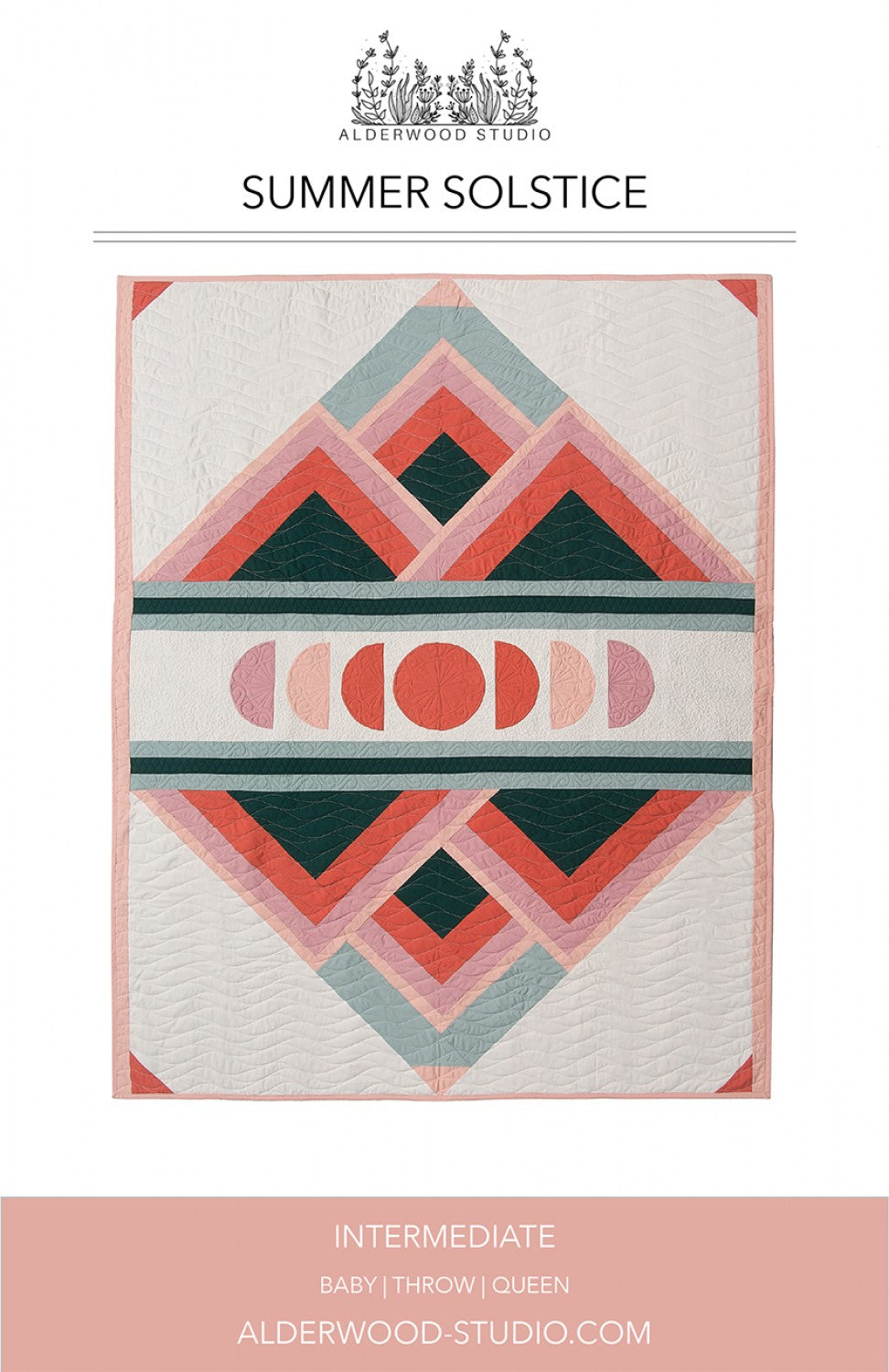 Summer Solstice Quilt Pattern by Alderwood Studio – Modern Quilt Co.