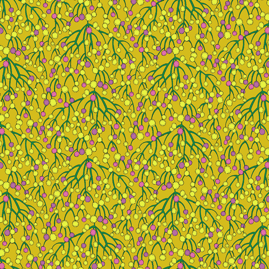 Sunshine by Sally Kelly : Huckleberry Chartreuse 54980D-14 – Modern ...
