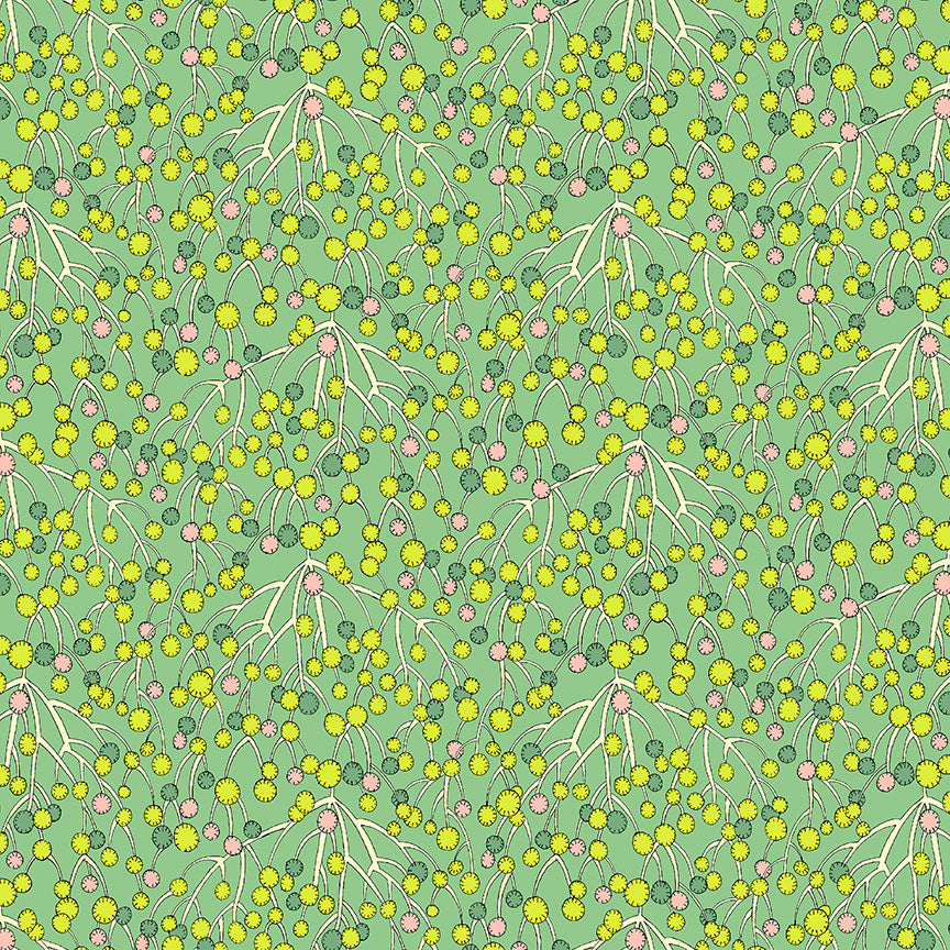 Sunshine by Sally Kelly : Huckleberry Mint 54980D-13 – Modern Quilt Co.
