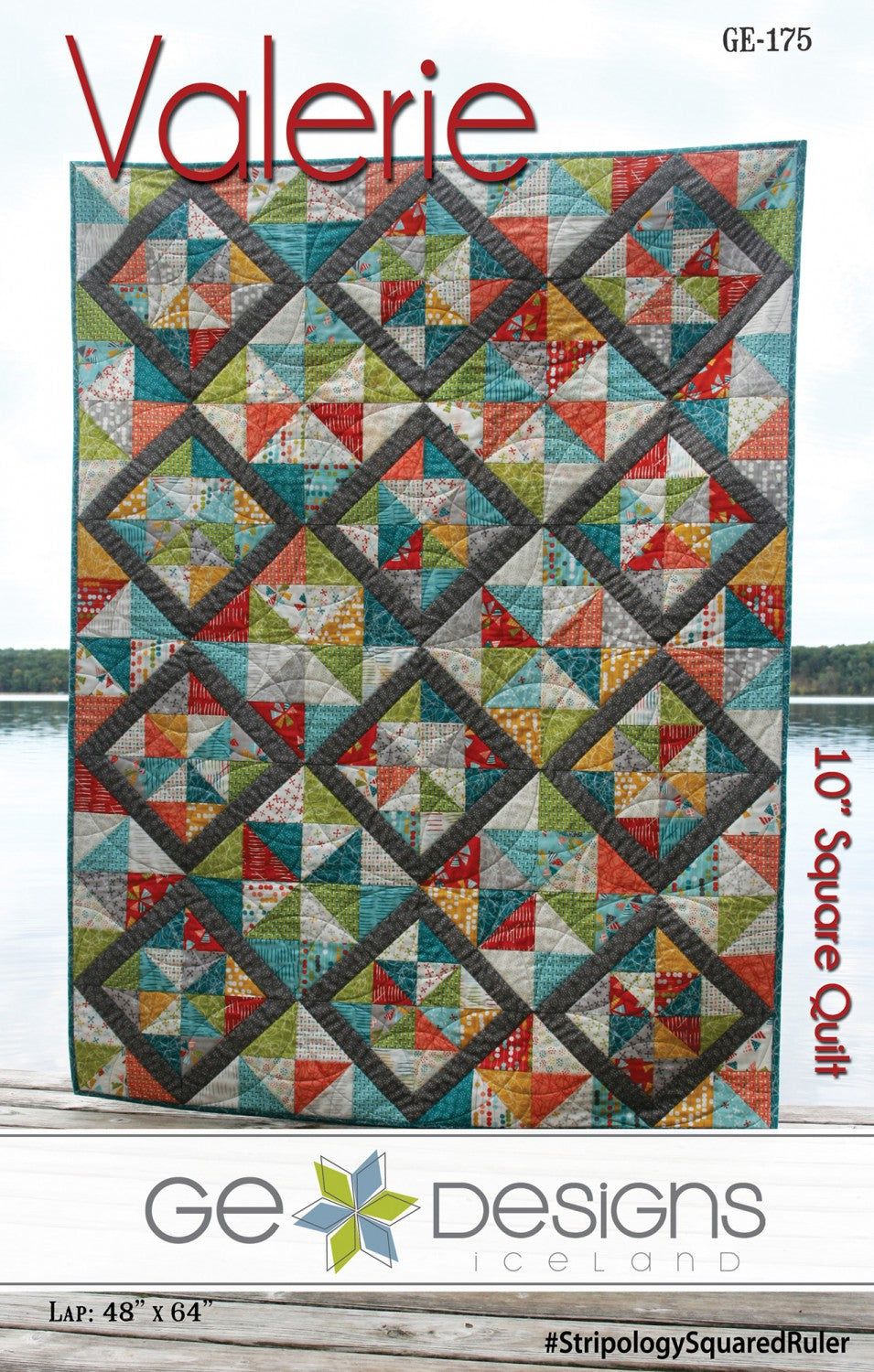 Valerie Quilt Pattern by GE Designs – Modern Quilt Co.