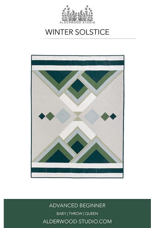 Winter Solstice Quilt Kit by Alderwood Studios featuring Art Gallery P ...