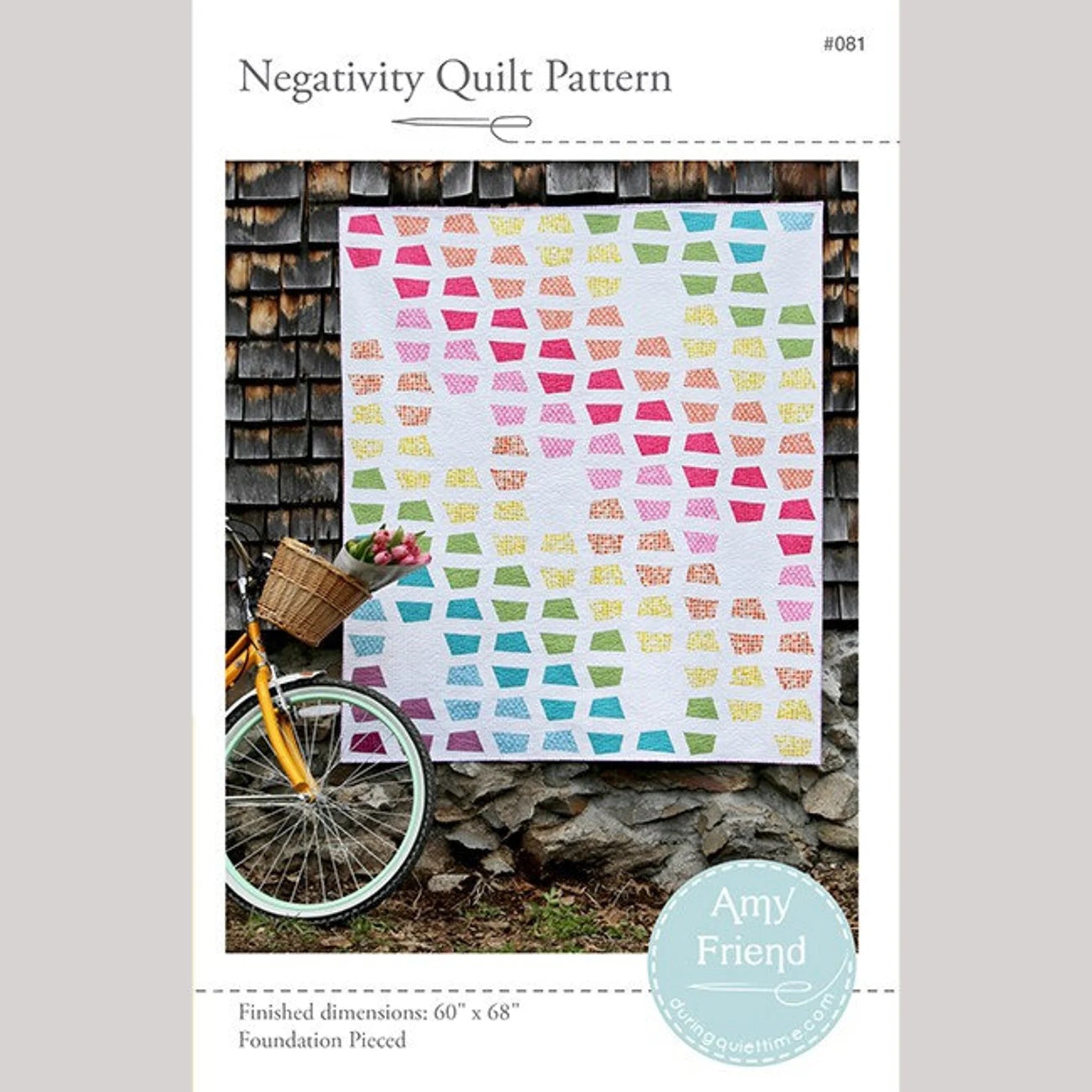 Negative Quilt Pattern by Amy Friend – Modern Quilt Co.